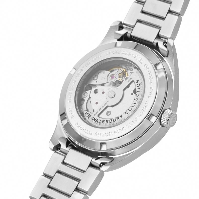 Timex Waterbury Traditional Automatic Open-Heart Dial TW2U37800 ...