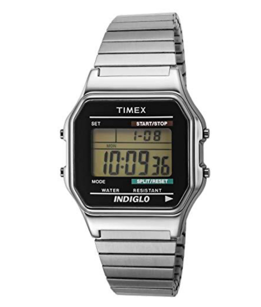 Timex T80 Classic Digital Dress Chronograph Watch T7858700 – HOURGLASS ...